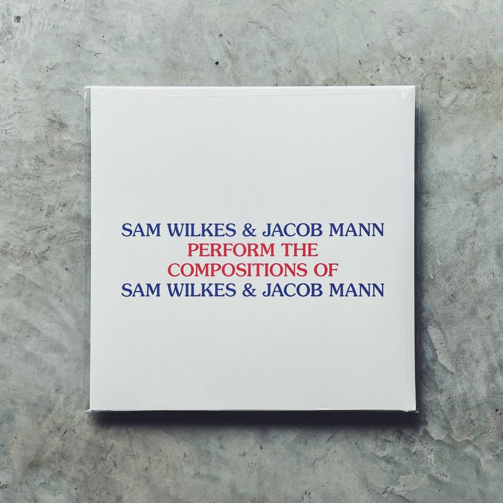 Sam Wilkes & Jacob Mann – Perform the Compositions [LP] - 春の雨 cafe ...