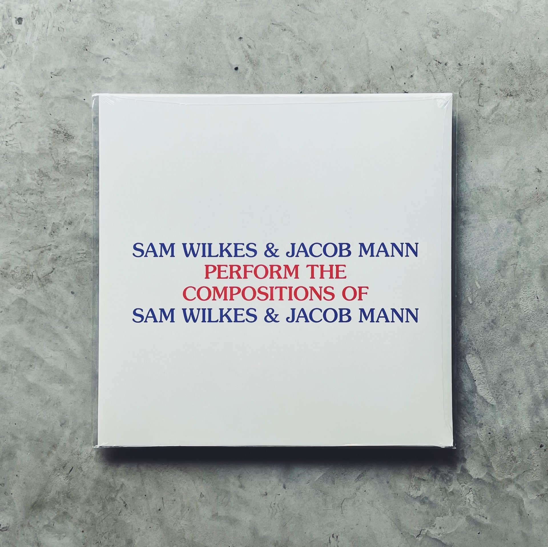Sam Wilkes & Jacob Mann – Perform the Compositions [LP] - 春の雨 cafe ...